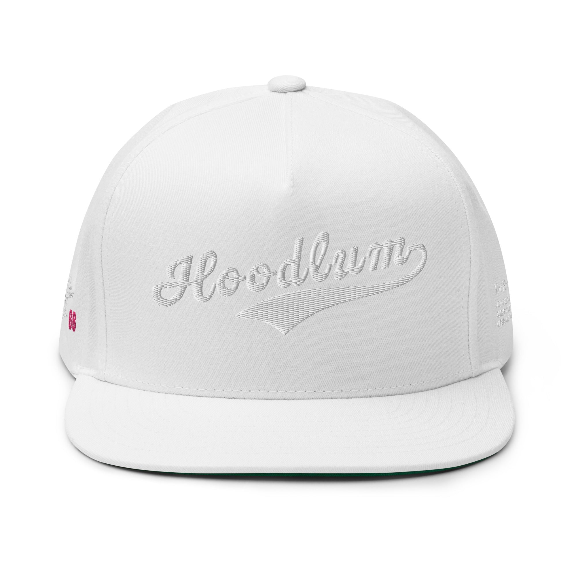 Flat Bill Baseball Cap: Heavy Hitters Edition - Blazing White | The ...